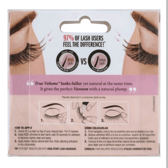 Kiss | Makeup | Kiss False Eyelashes Real Hair Spicy Style | Poshmark